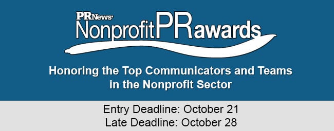 Did you work on a top Nonprofit PR campaign this year?