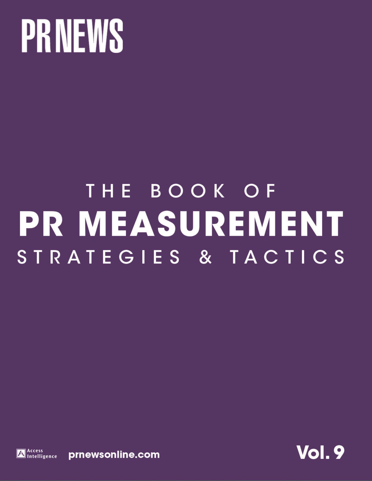 PR Measurement Guidebook - Proving Public Relations' Worth