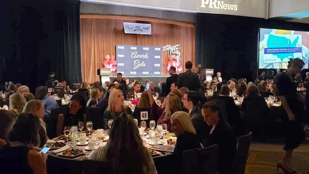 The Best in PR Honored at PRNEWS' 2019 Platinum PR Awards Dinner