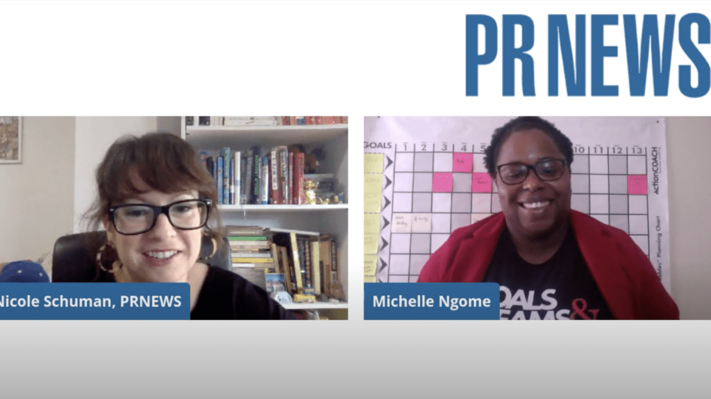 [VIDEO] PRNEWS Talks to Michelle Ngome, President of African American Marketing Association ...