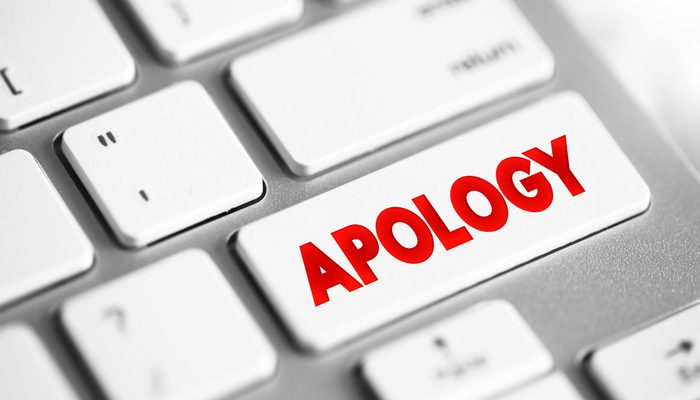 Acknowledge Mistakes Promptly, Then Issue an Authentic Apology and ...