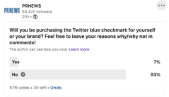 What Do Twitter's Blue Check Mark Changes Mean for Brands?