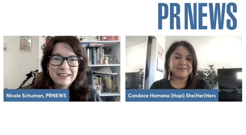 [VIDEO] PRNEWS Live Talks Native American Inclusion in PR