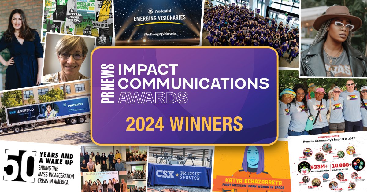 PRNEWS Announces Winners of 2024 Impact Communications Awards - PRNEWS