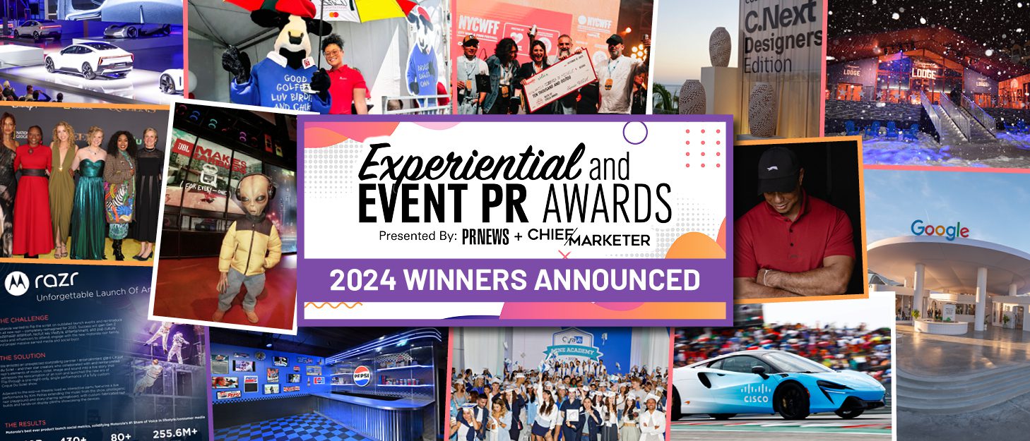 PRNEWS Announces Winners of the 2024 Experiential & Event PR Awards ...