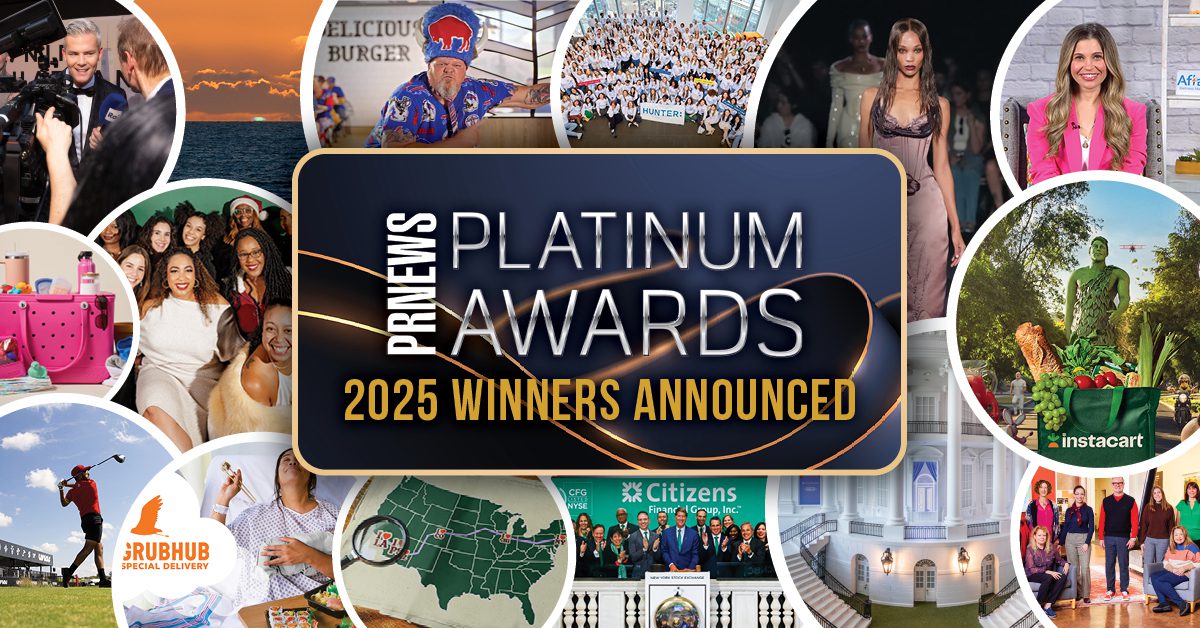 PRNEWS Announces the 2025 Platinum Award Winners - PRNEWS